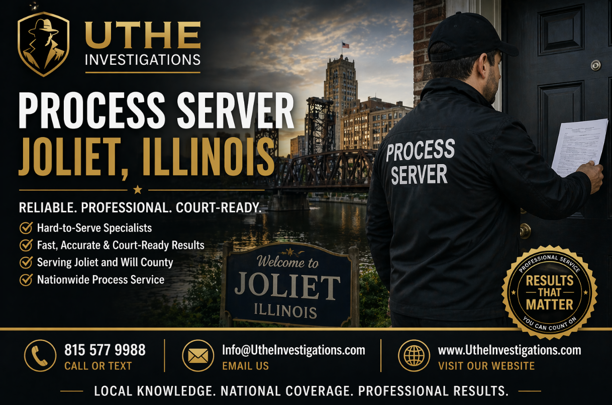 Process Service Coal City IL | Uthe Investigations & Process Service ...